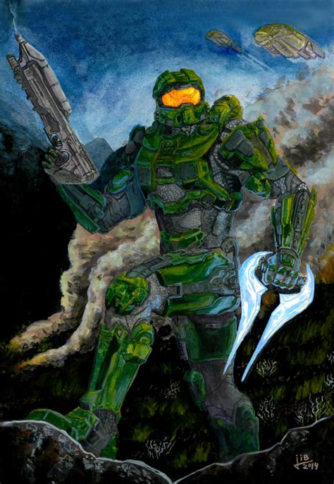 Master Chief Fanart By Juanbisceglia On Deviantart