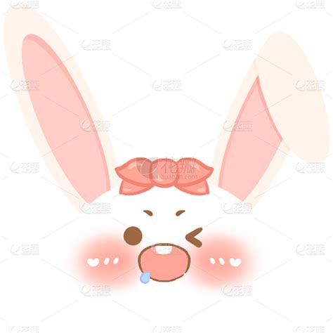 可爱手绘插画 兔子