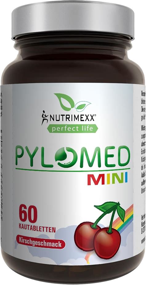 Nutrimexx Pylomed Mini For Kinder Kautabletten Anti Helicobacter Pylor Munichstars