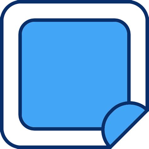 Nicotine Patch Generic Blue Icon