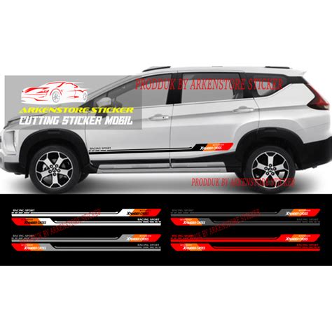Jual Stiker Mobil Mitsubishi Xpander Cross Cutting Stiker Sticker Mobil