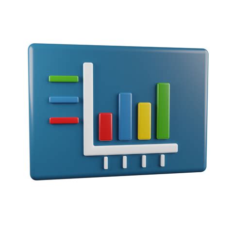 Analytics Chart 3d Illustration 9373829 Png