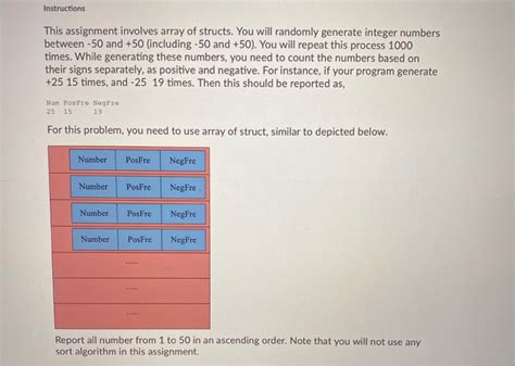 Solved Instructions This Assignment Involves Array Of