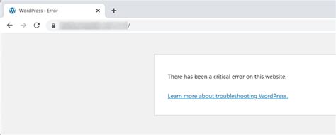 how to fix the wordpress critical error 3 easy way