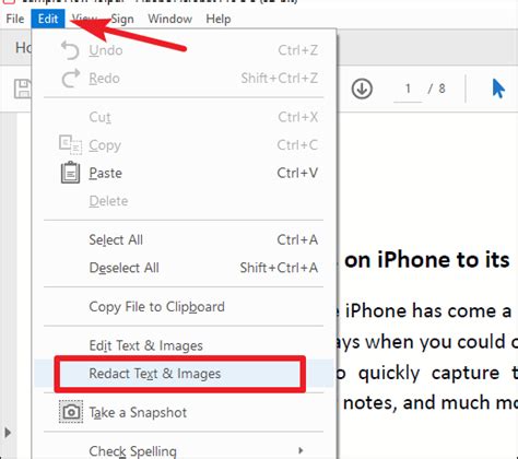 How To Redact In Adobe Acrobat