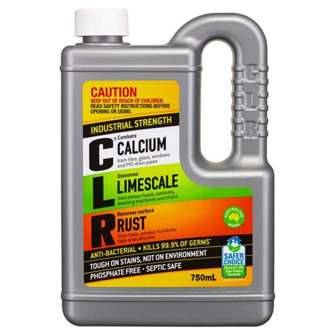 Clr Calcium Lime And Rust Remover 750ml Mitre 10