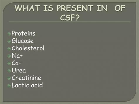 CYTOLOGY OF CSF PPTX
