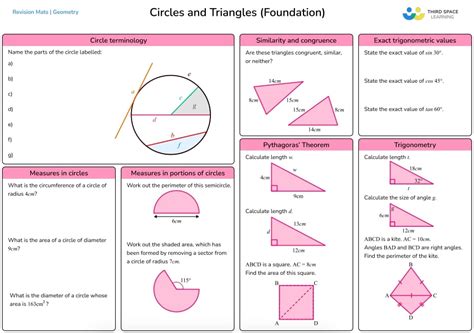 Free Maths Revision Mats Gcse Revision 2025