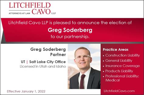 Greg Soderberg On Linkedin Im Happy To Share That I Was Recently Elected To The Partnership At