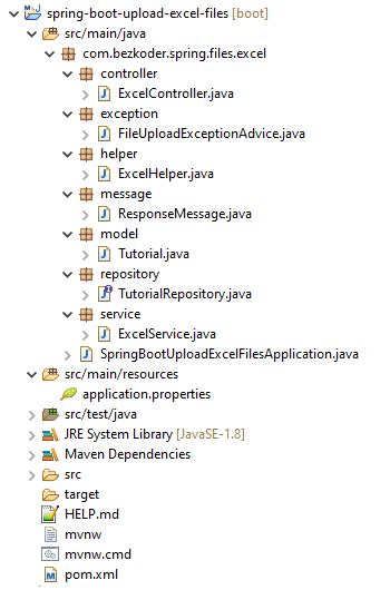 Spring Boot Upload Import Excel File Data Into MySQL Database BezKoder