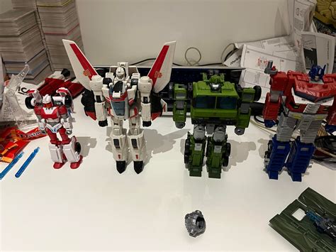 Classics Jetfire Size Comparisons Rtransformers