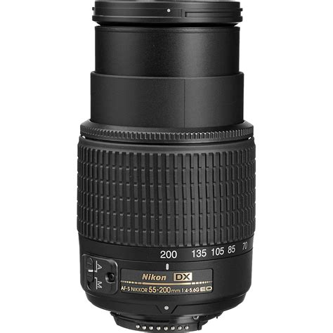 Nikon 55-200mm F/4-5.6G ED AF-S DX Zoom-Nikkor Lens | eBay