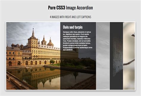 Pure CSS3 Image Accordion By Voky CodeCanyon