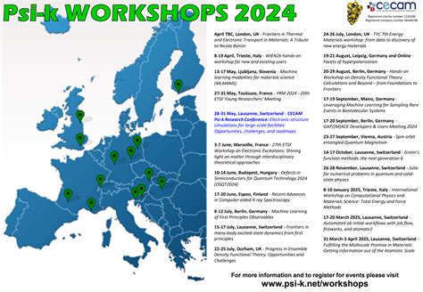 Psi K Ab Initio From Electronic Structure Calculation Of Complex Processes In Materials