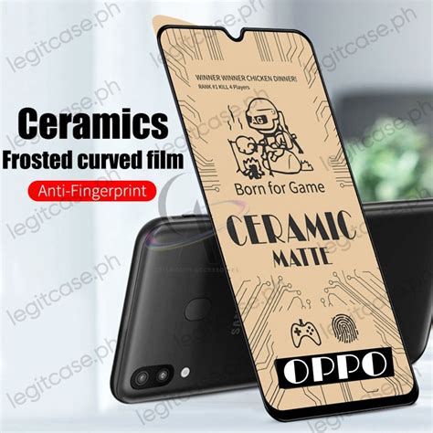 Matte Ceramic For Oppo A78 A83 A94 A96 A76 A79 A2 F11 F3 F5 F7 F9 Reno