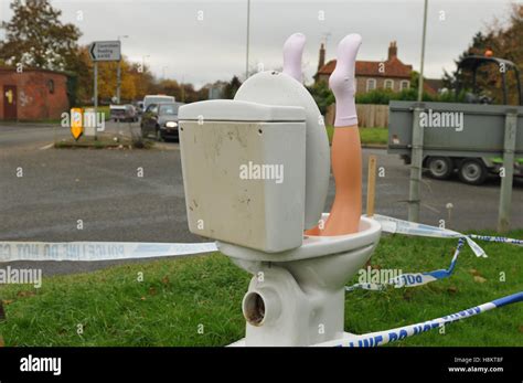 Sonning Reading Berkshire Uk 15th Nov 2016 A Conceptual Sculpture Mysteriously Appears In