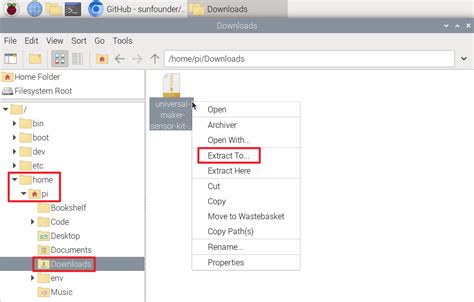 コードのダウンロードと実行方法 — Sunfounder Universal Maker Sensor Kit ドキュメント