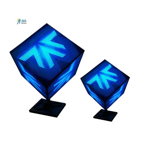 Senke Customized Creative LED Rubiks Cube Display Cube P2 5 P3 Indoor Outdoor Cube LED Screen