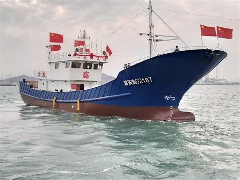 China 38m 125ft Steel Commercial Trawler And Gill Net Freezing System