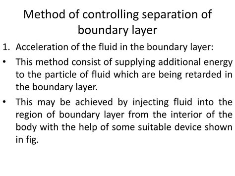 Separation Of Boundary Layer Pptx Physics Science