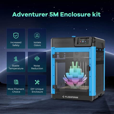 Adventurer 5m 3d Printer Enclosure Kit Diy Design