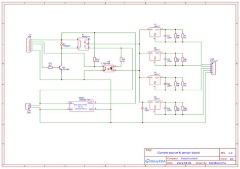 Current Source And Sensor Board OSHWLab
