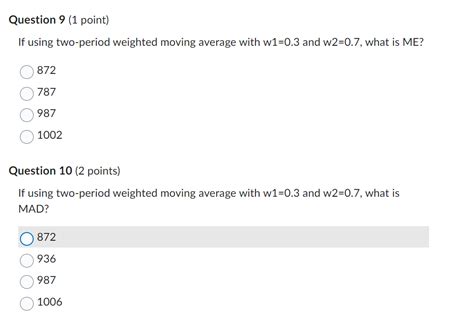 Question Points Please Use The Information To Chegg Com