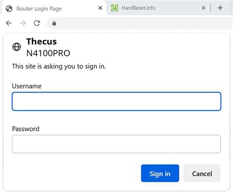 Thecus N4100pro Default Password How To