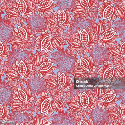 코코아 포장을위한 디자인 템플릿입니다 코코아 콩과 나뭇잎 벡터 그림입니다 0명에 대한 스톡 벡터 아트 및 기타 이미지 0명 과일 나무 Istock