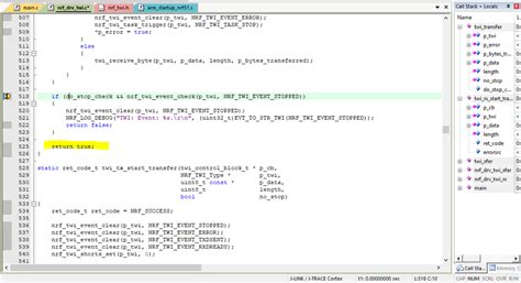 twi scanner example stuck at address 0x1 on nrf51 dk board nordic qanda nordic devzone