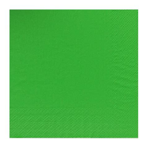 Lime Green Small Paper Napkins Serviettes Pack Of 20 Big W