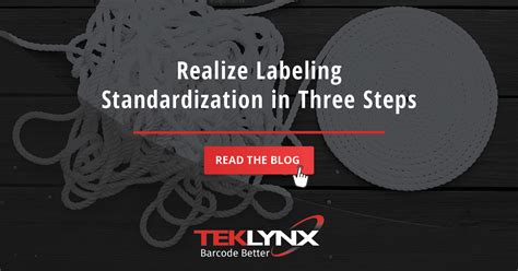 Labeling Best Practices Standardization
