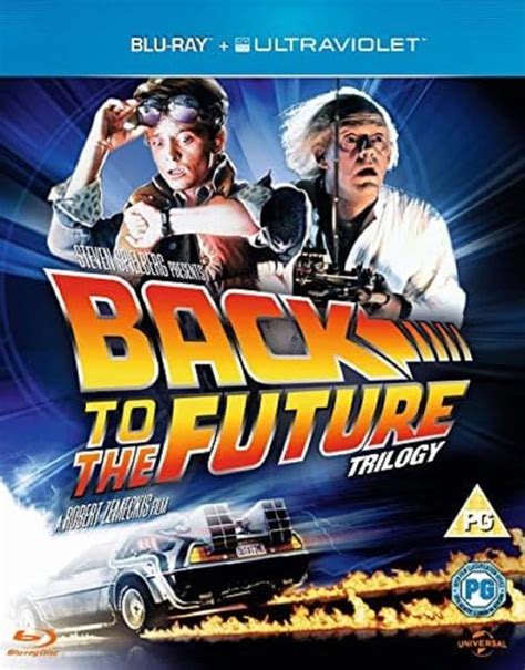 Back To The Future Trilogy Box Set Blu Ray Collection Part 1 2 3 Movie