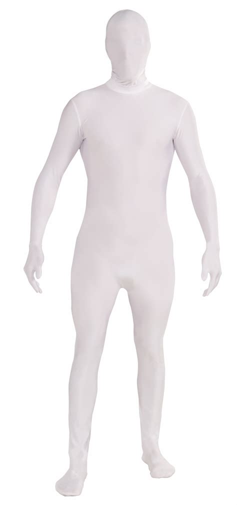 C863 Disappearing Man Second Skin Full Body Suit Zentai Bucks Halloween