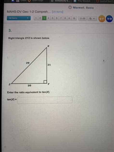 Answered Right Triangle Xyz Is Shown Below 29 Bartleby