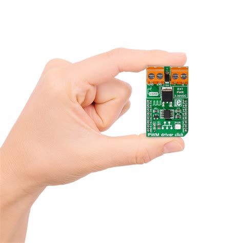 Pwm Driver Click — Board With Si8711cc Isolator From Silicon Labs