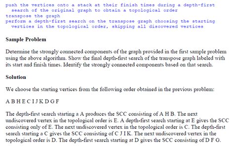 Solved 4 Determine The Strongly Connected Components Of