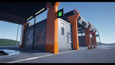 Gestlt 3d Models Store And Portfolio Modular Car Wash Unity And Unreal Engine