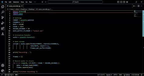 Chinnam Swetha On Linkedin Skillraaceinternship Python Voicerecorder Aicte Careerdevelopment