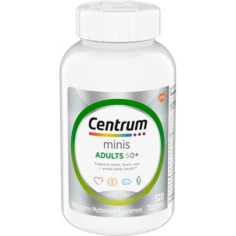 Centrum Minis Silver Multivitamin Tablet For Adults 50 Plus