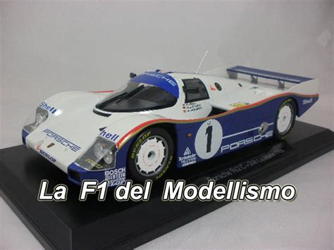 Porsche 962c 1986 Norev 1 18 187400 Modellini Le Mans Diecast