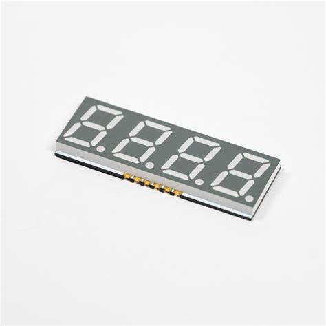 0 56 Quad Digit Smd Led 7 Segment Display Diamond Seg Opto Plus Led