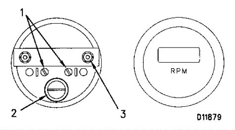 3208 Industrial Engine Digital Tachometer Caterpillar Engines