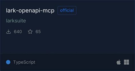 Feishulark Openapi Mcp Glama