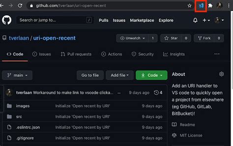 Open In Vs Code Google Chrome