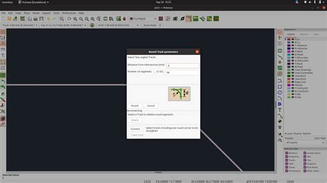 V Rounder For Tracks Issue Issue Easyw RF Tools KiCAD GitHub