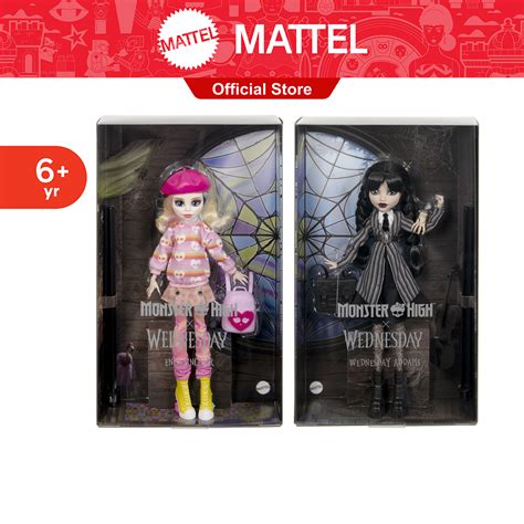 Monster High Wednesday Addams Enid Sinclair Doll ตุ๊กตา มอนสเตอร์ไฮ เวนส์เดย์ อีนิด Hxj04