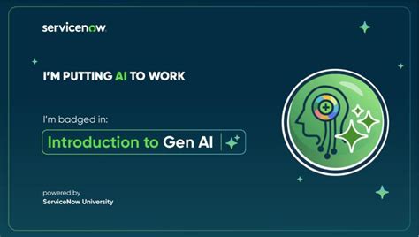 Servicenow Introduction To Generative Ai Gaurav Manocha Itil