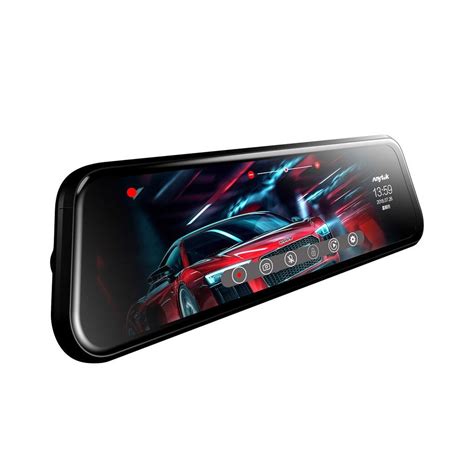 Видеорегистратор Anytek T12 две камери тип огледало 9 66 инчов