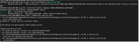 Issue In Integrating Ray Serve With Rays Cross Language Programming Capability · Issue 16769